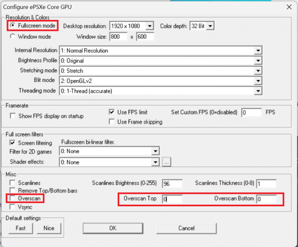 ePSXe - Sinden Lightgun